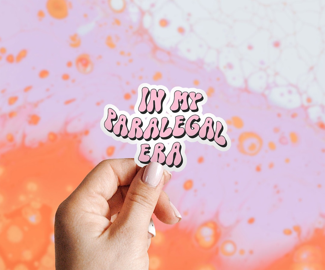 Paralegal Sticker, Gifts, Kiss Cut, for Laptop, Funny Sticker, Women ...