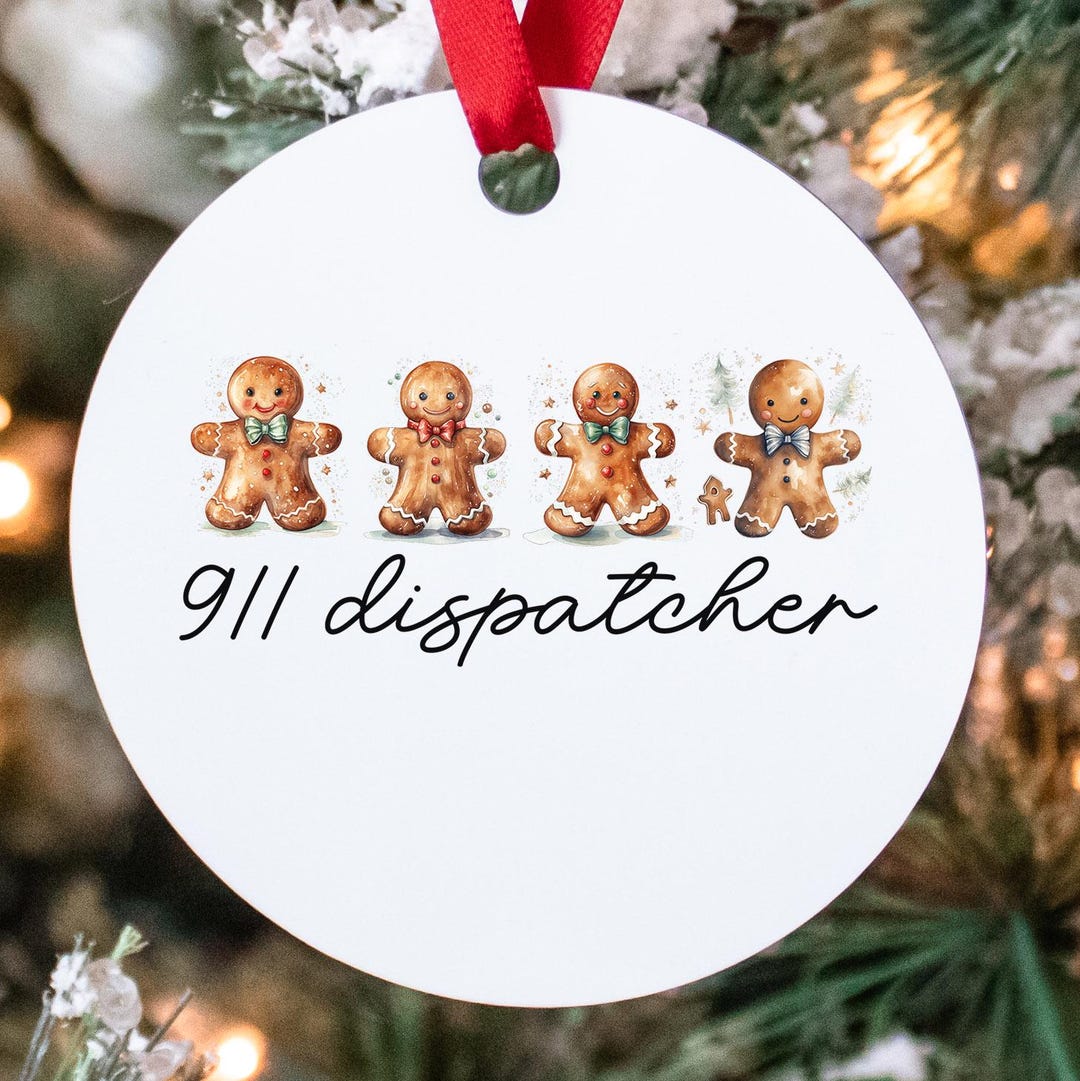 911 Dispatcher Ornament, Christmas Tree Decor, Decorations, Graduation ...