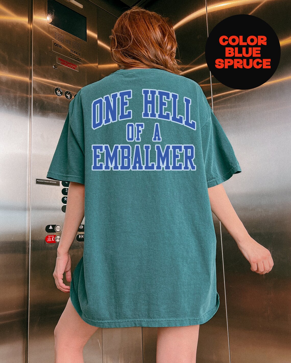 Embalmer Embalming Mortician Graduation BACK Print Shirt, Gifts ...
