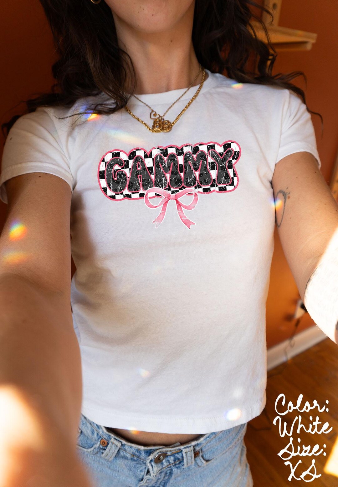 Gammy Baby Tee, Grandma Shirts, Mother's Day Gifts, Grandmother Tshirts ...