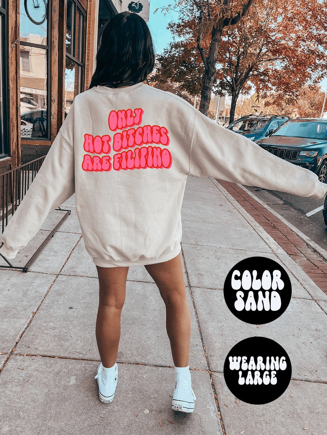 Philippines Filipino BACK PRINT Sweatshirt, Gifts, Funny Sweater Shirt ...
