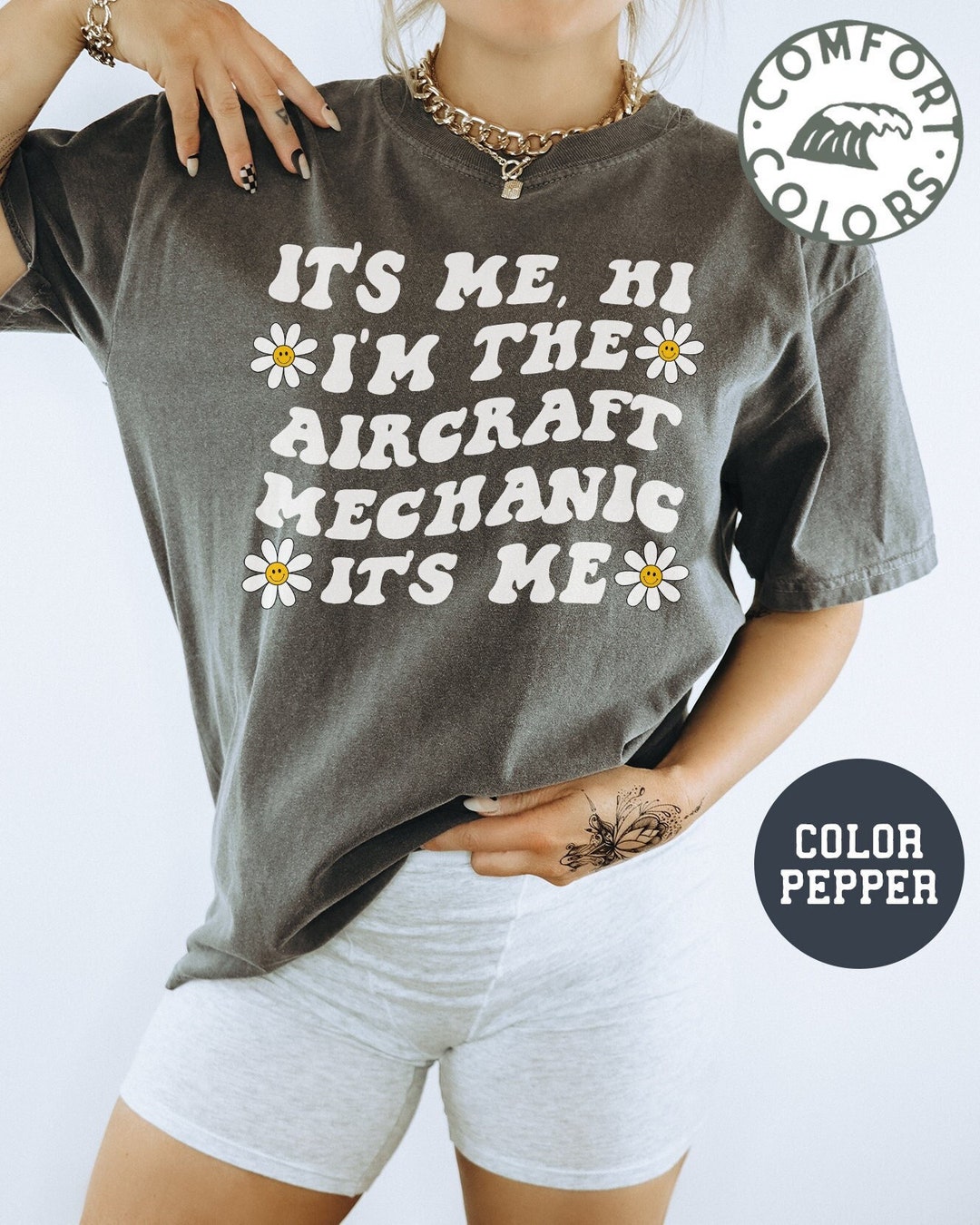 Aircraft Mechanic Graduation Shirt, Gifts, Comfort Colors, Tshirt, T ...