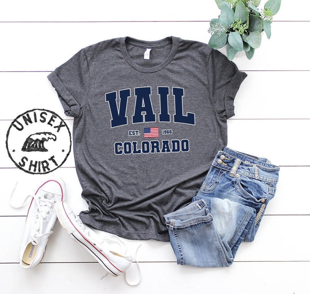 Vail Colorado CO Trip Vacation Shirt, Gifts, Funny Tee, Tshirt, Men ...
