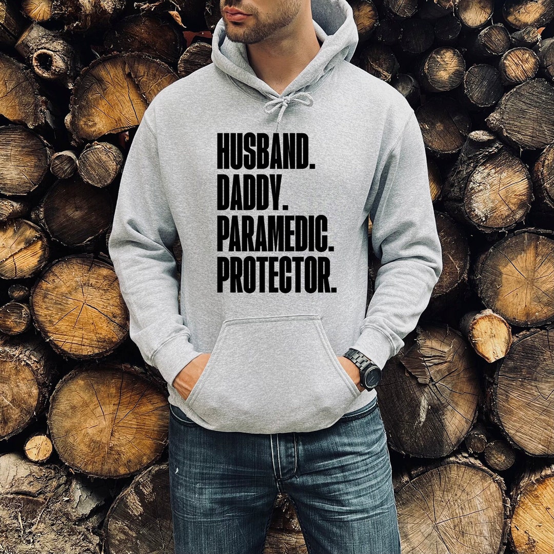 Paramedic Dad Fathers Day Birthday Ideas Gifts, Hoodie, Funny Jumper ...