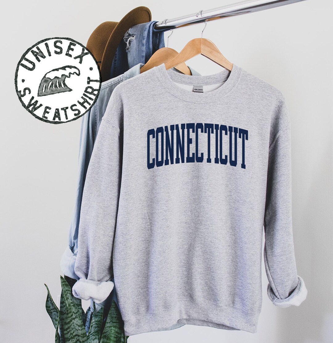 Connecticut Trip Moving Away Vacation Travel Sweatshirt, Gifts, Funny ...