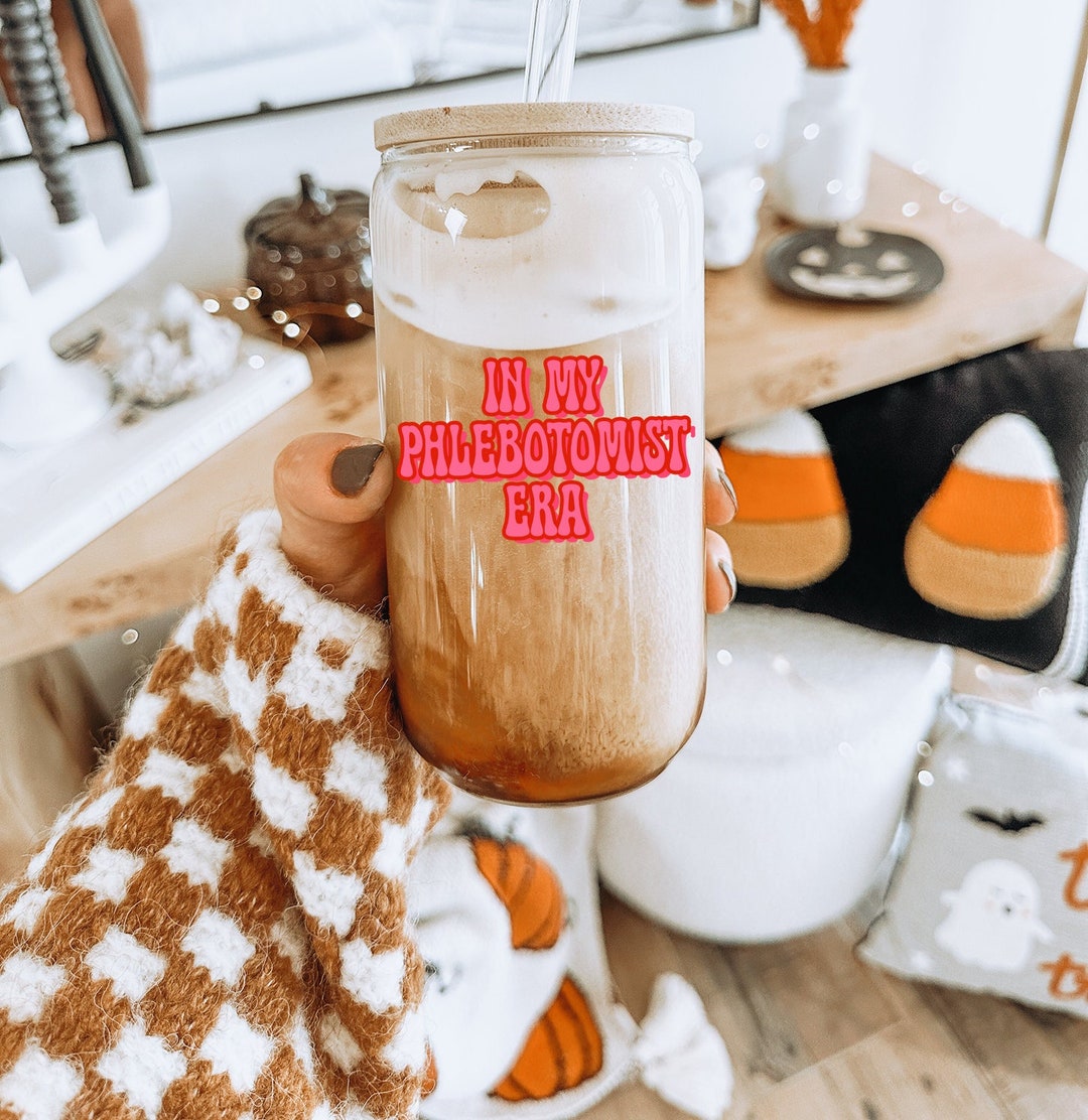 Phlebotomist Phlebotomy Grad Graduation Glass Tumbler, Gifts, Mug ...