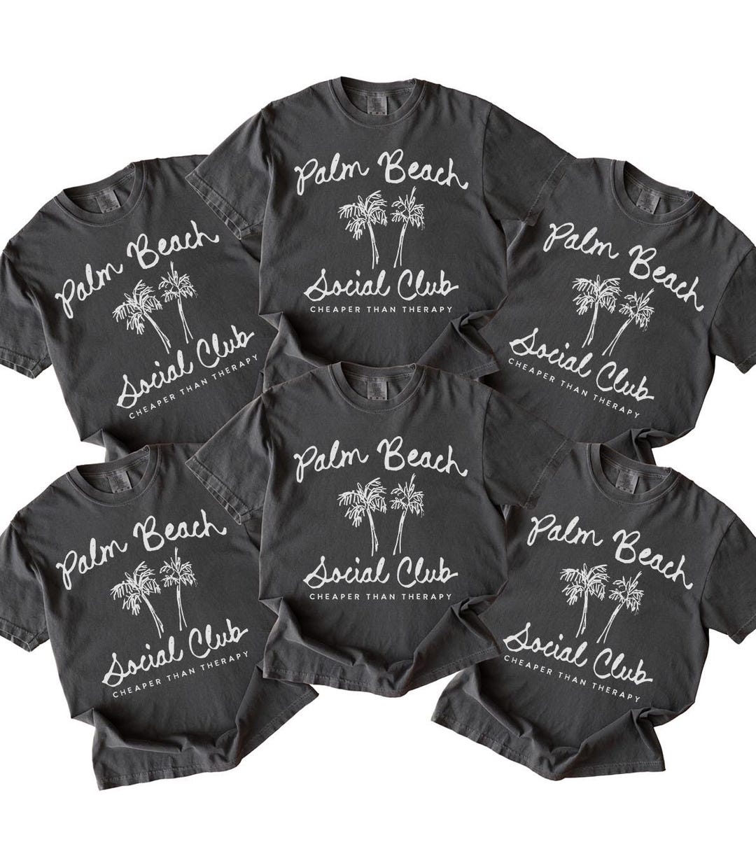 Palm Beach Florida Shirts, Girls Trip Shirts, Matching Shirts, Group ...