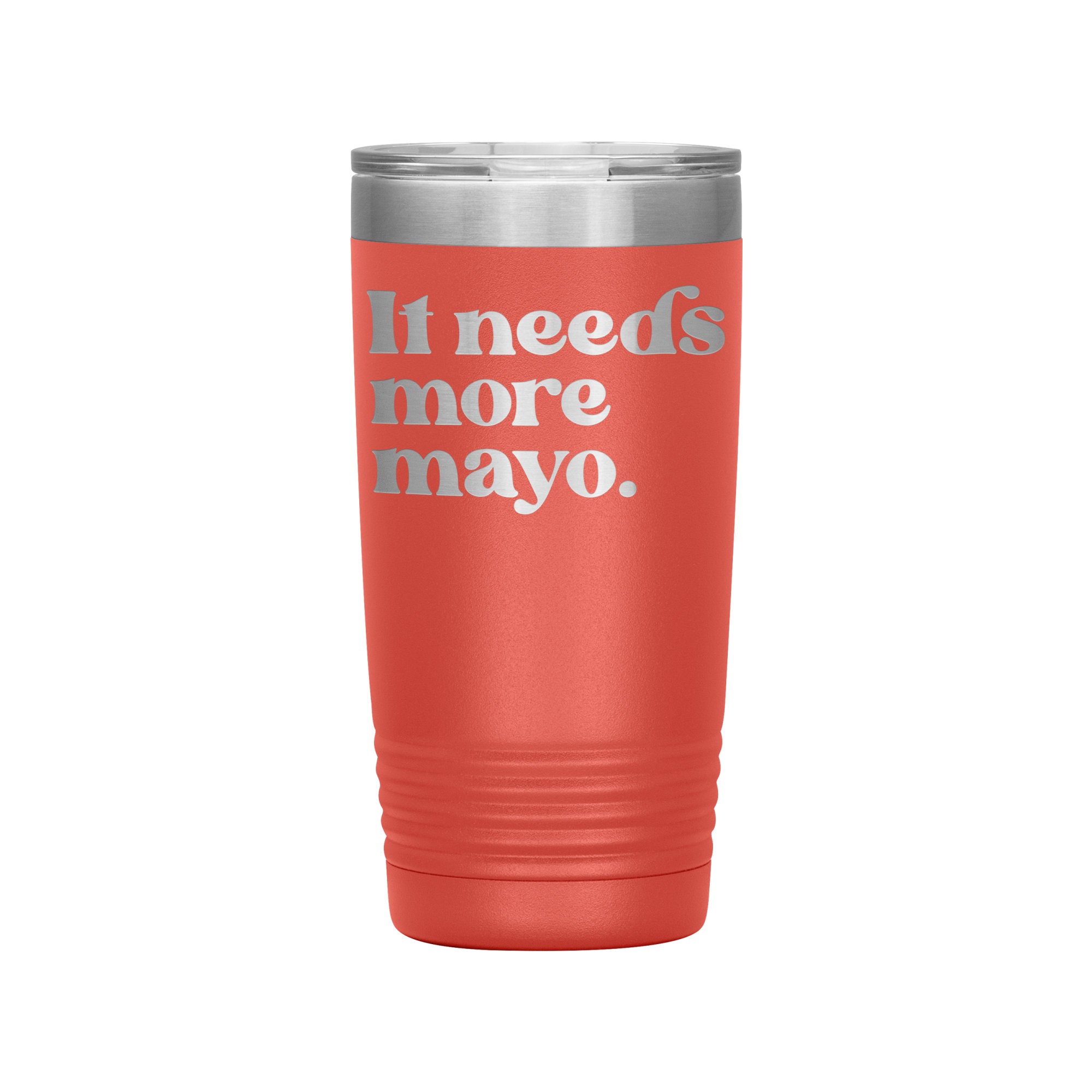 Mayo Addict 70s Retro Mayonnaise Lover Tumbler, Funny Appreciation ...