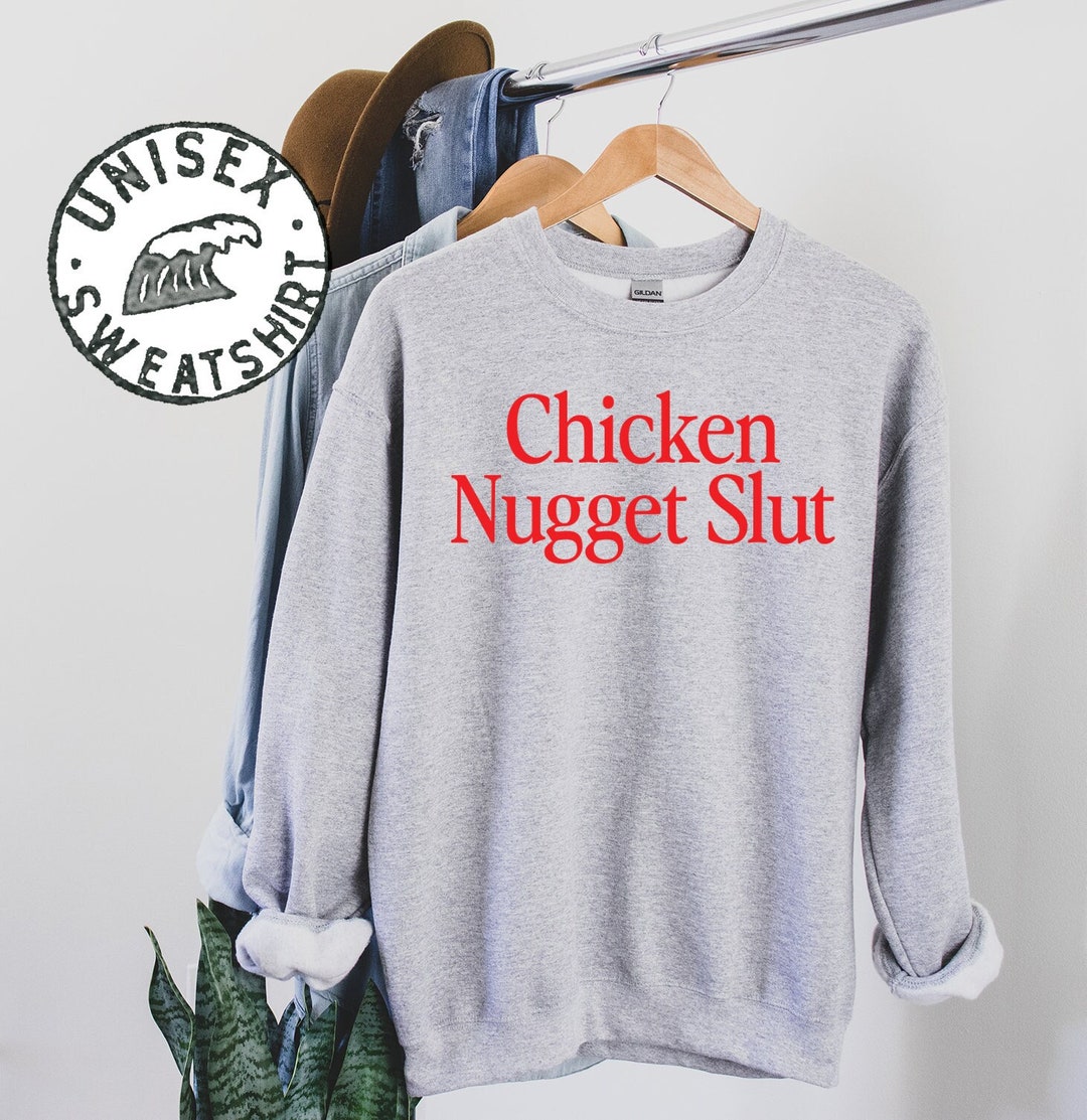 Chicken Nuggets Sweatshirt, Gifts, Crewneck, Funny Sweater Shirt ...