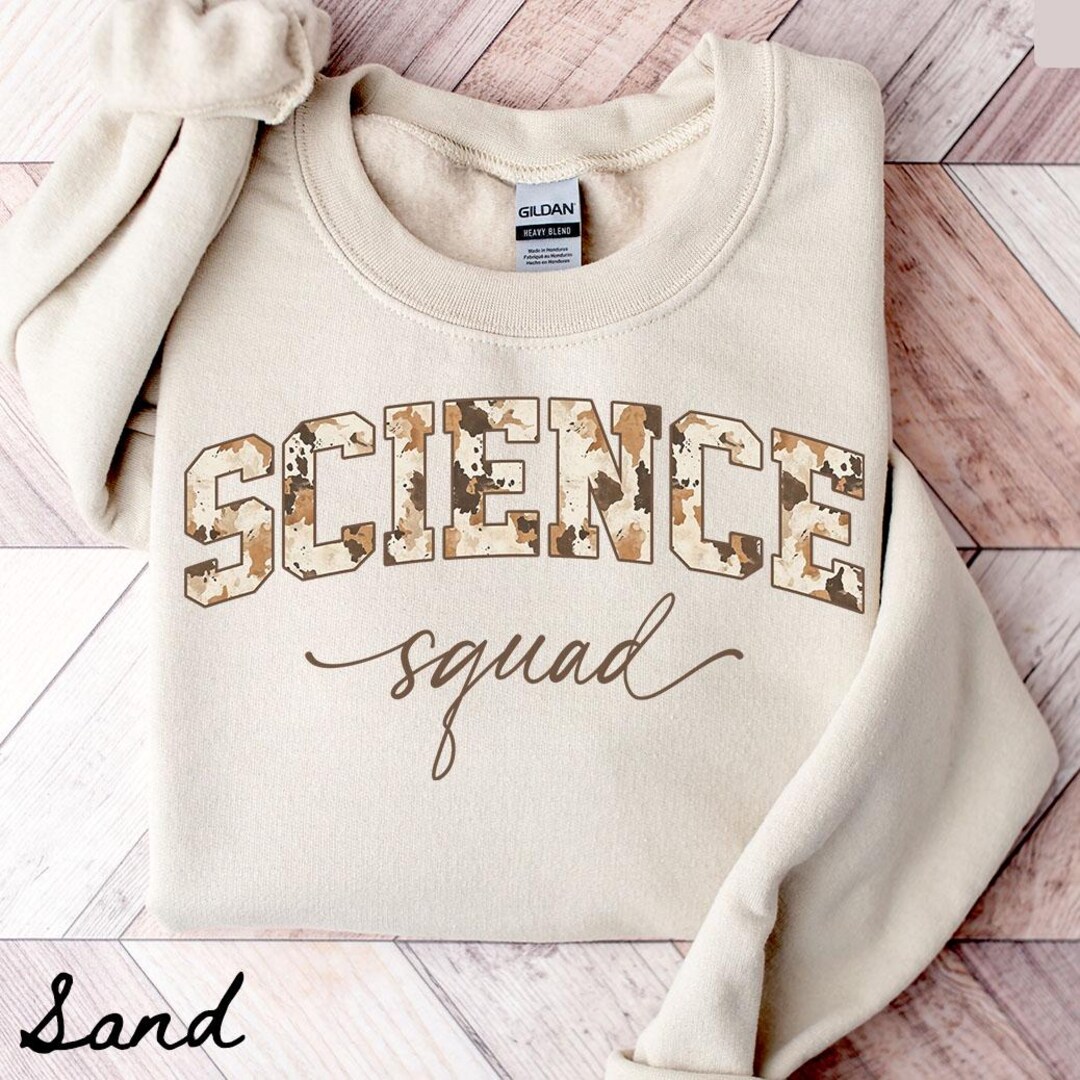 Science Team Sweatshirt, Teacher Sweatshirt, Science Crewneck, Back to ...