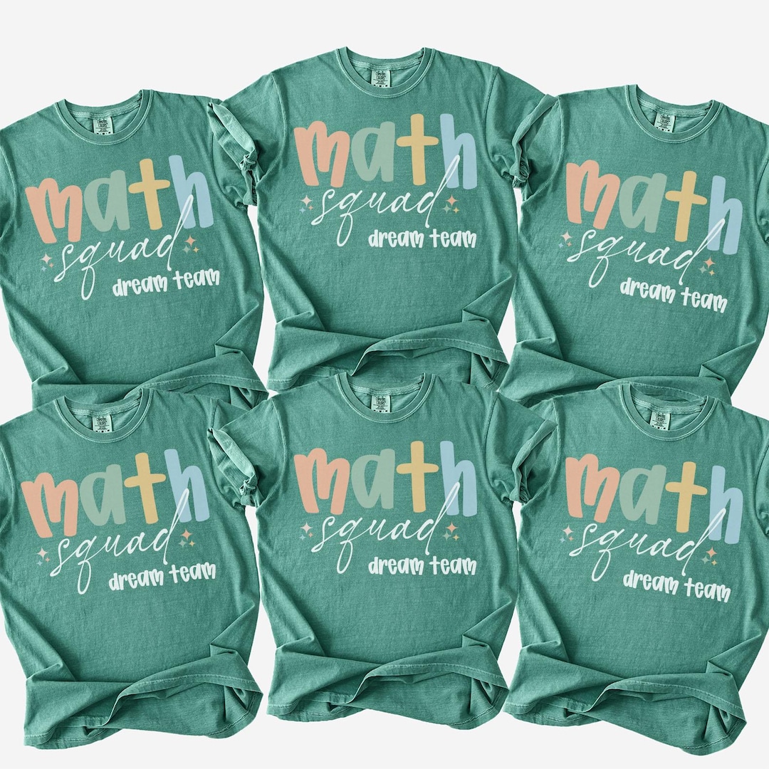 Comfort Colors Math Shirt, Teacher Tee, Mathematics T-shirt, Back to ...