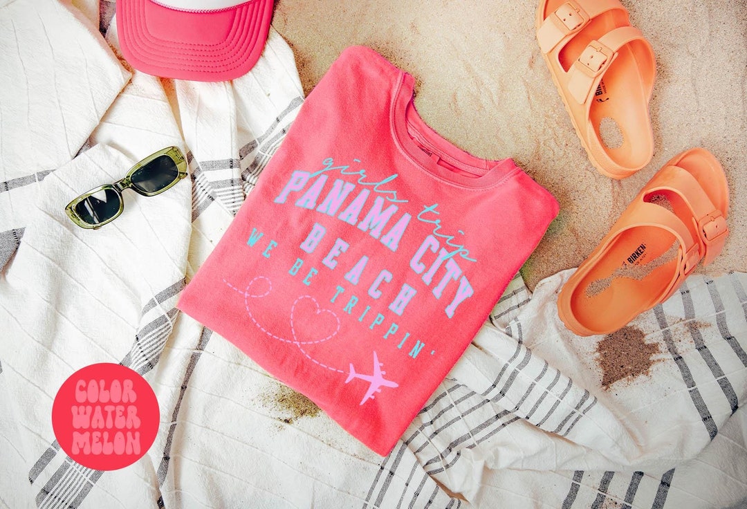 Panama City Beach Florida Shirts, Girls Trip Shirts, Girls Trip Favors ...