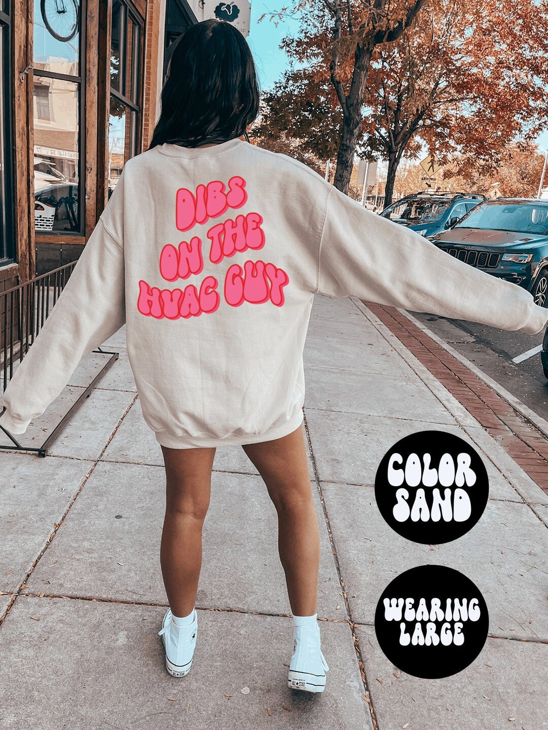 HVAC Technician Tech Wife Girlfriend Husband Anniversary Wedding BACK ...