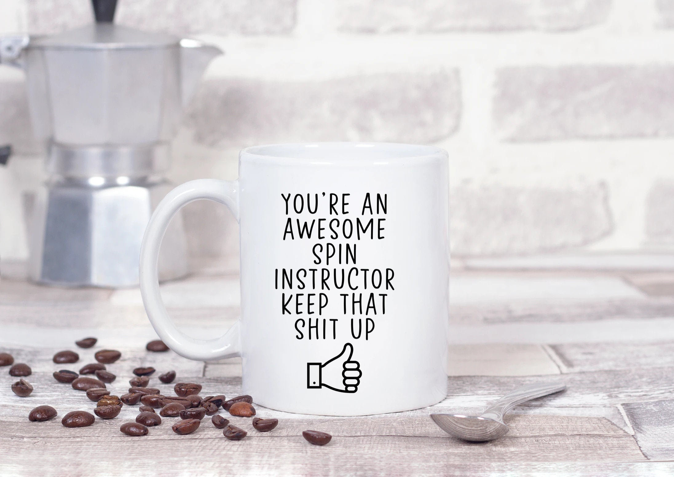 Spin Instructor Gifts Spin Instructor Coffee Mug Spin - Etsy