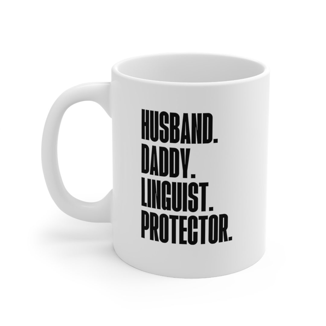 Linguist Dad Fathers Day Birthday Ideas Mug Gifts Coffee - Etsy