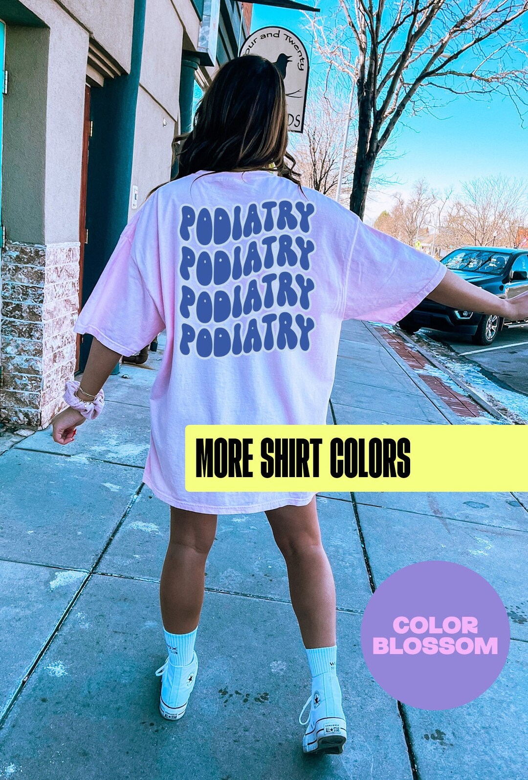 Podiatry Podiatrist Graduation BACK Print Shirt, Gifts, COMFORT COLORS ...
