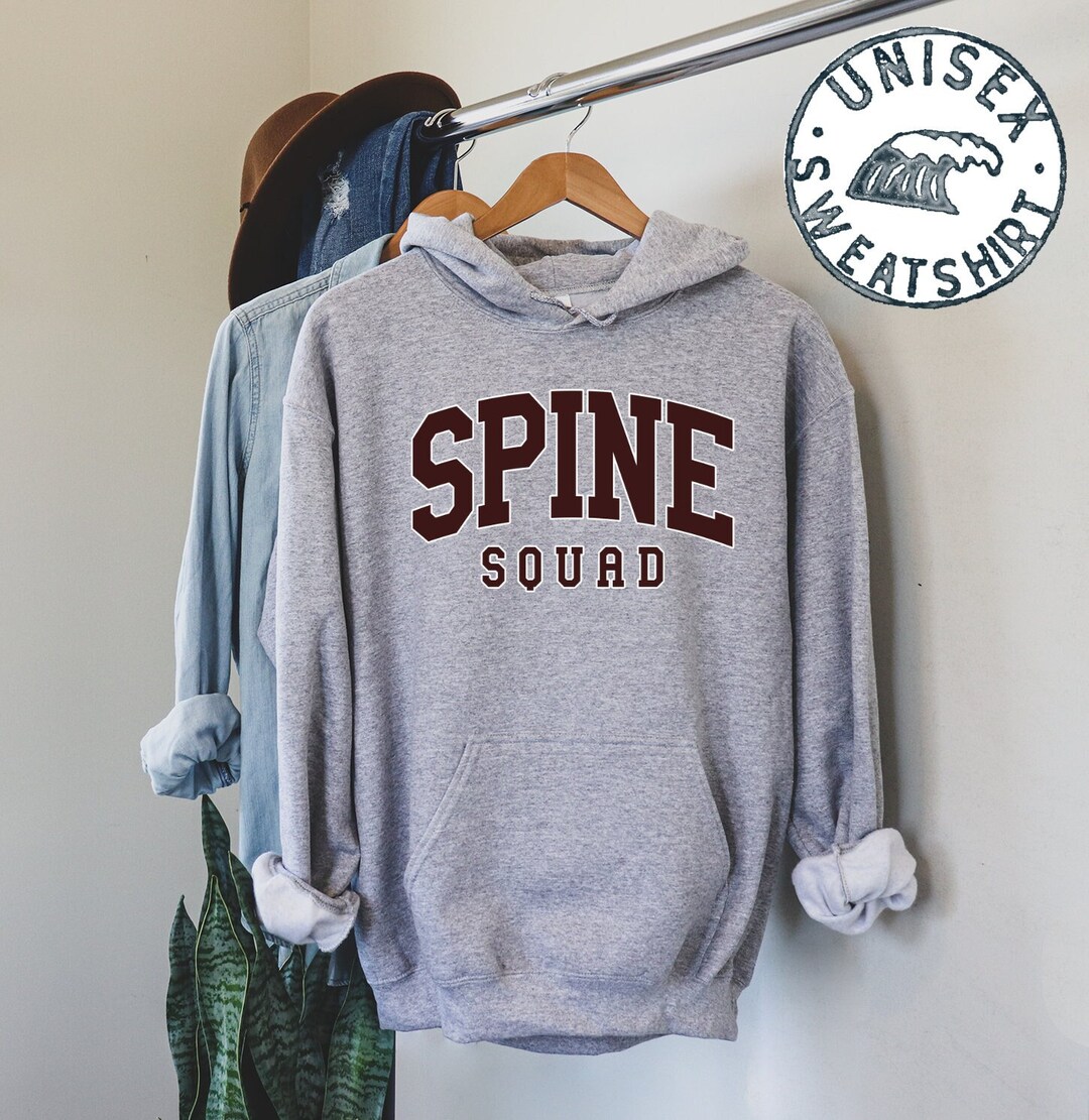 Spine Squad Orthopedic Nurse Gifts, Hoodie, Funny Jumper, Hooded ...