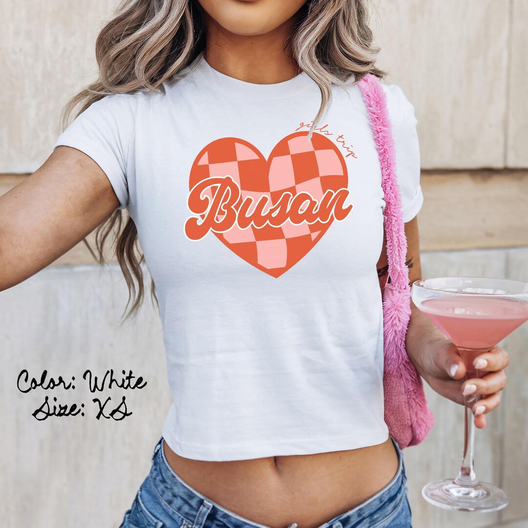 Busan South Korea Baby Tee, Girls Trip Shirts, Matching Tshirts, Group ...