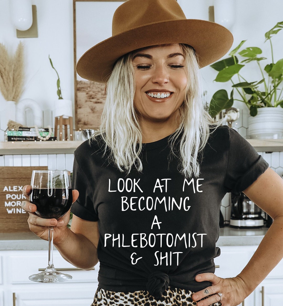 Phlebotomy Gifts, Phlebotomist Graduation Shirt, Phlebotomist Tshirt ...