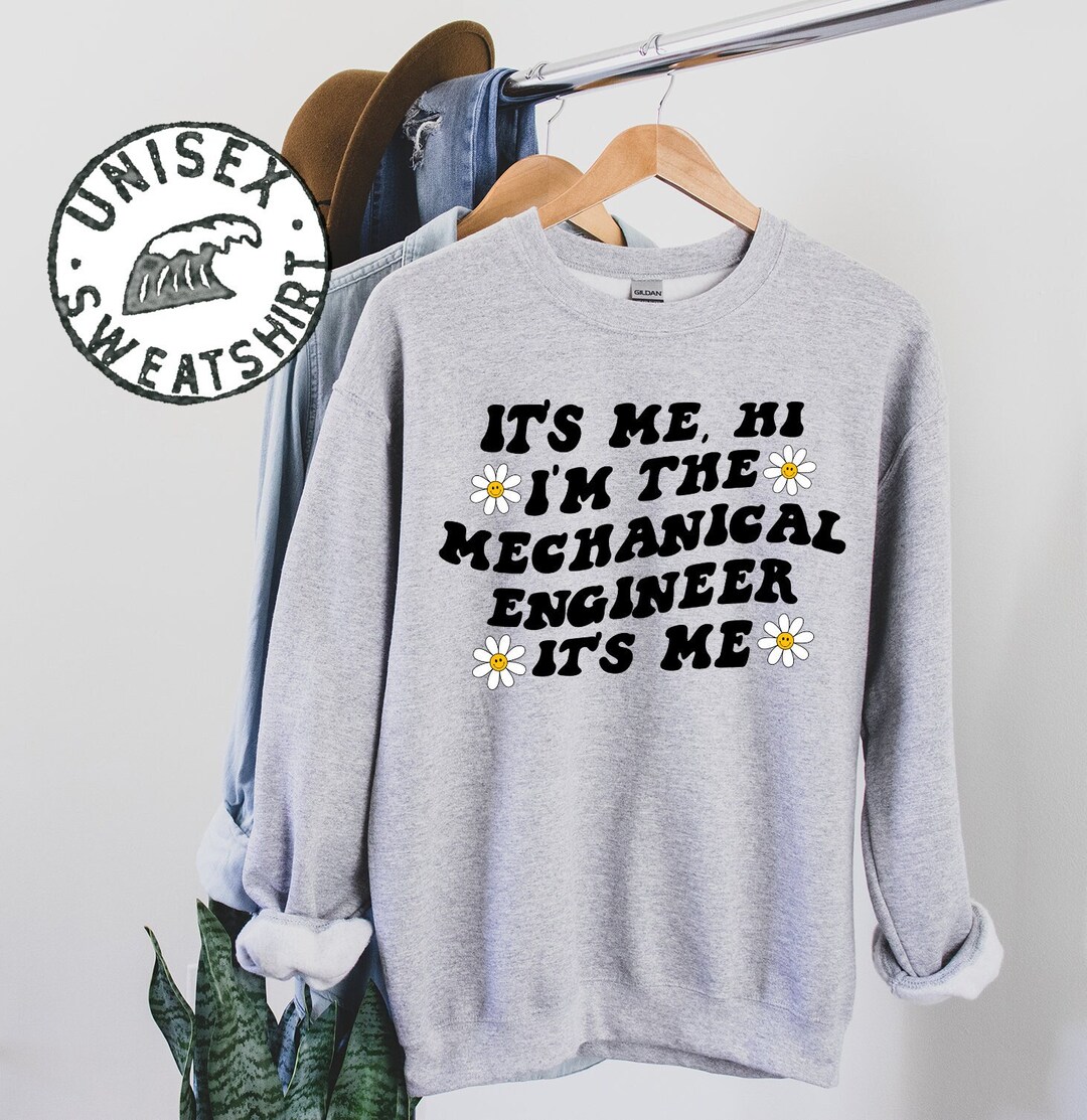 Mechanical Engineer Engineering Graduation Sweatshirt, Gifts, Funny ...