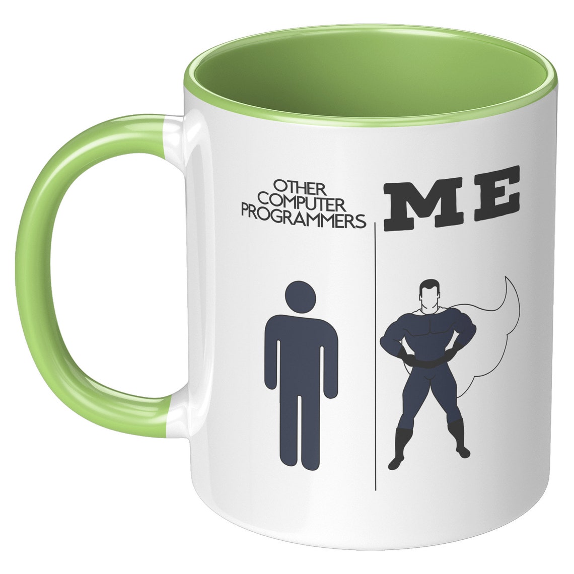 Computer Programmer Ts Coffee Mug Two Tone Accent Cup Etsy 1937