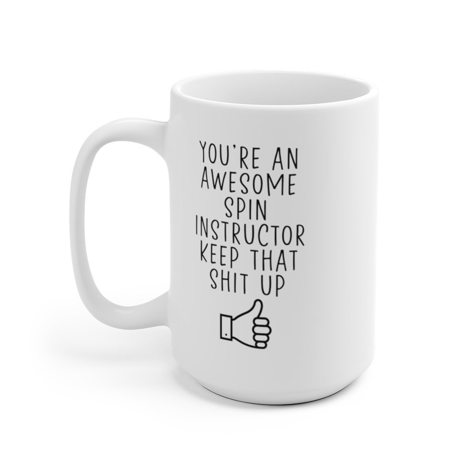 Spin Instructor Gifts Spin Instructor Coffee Mug Spin - Etsy