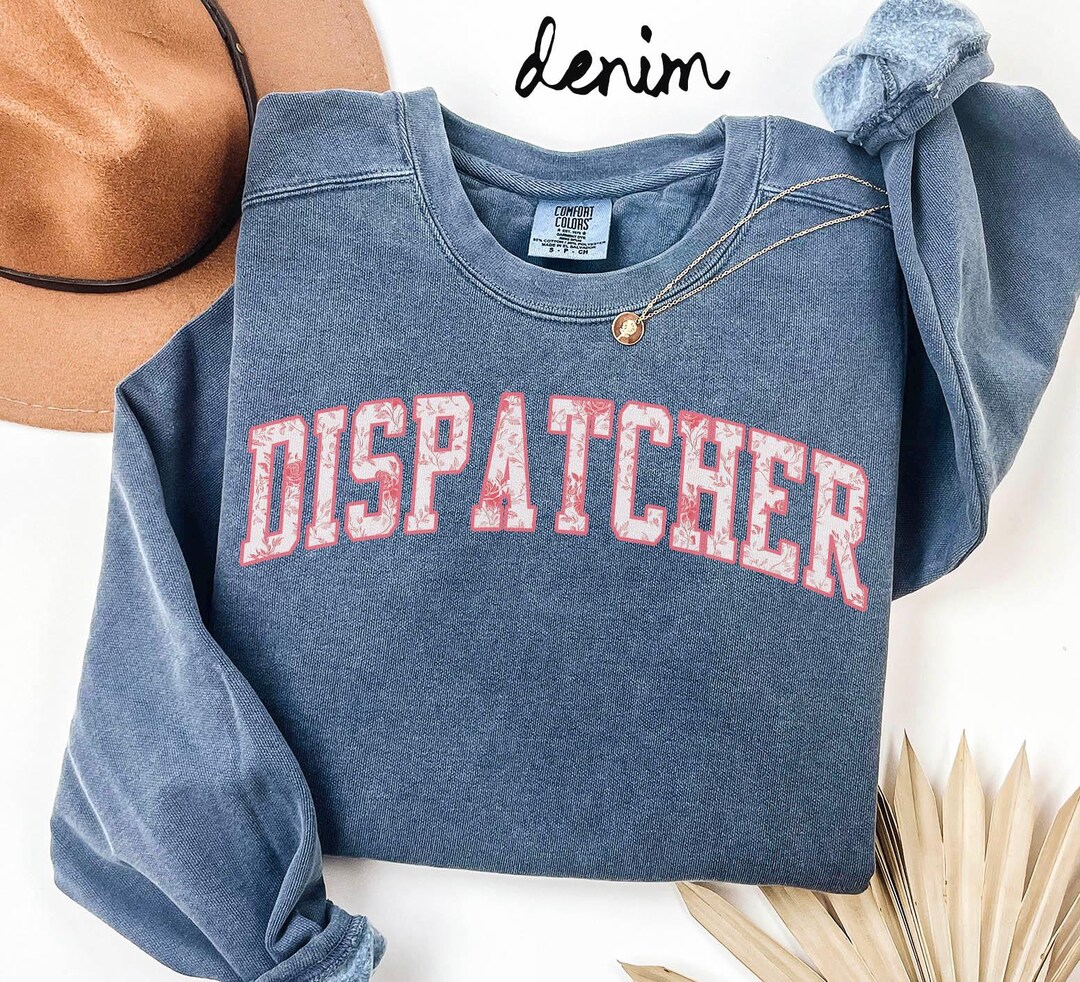Dispatcher Sweatshirt, 911 Dispatcher Gifts, Graduation Gifts, Pink ...