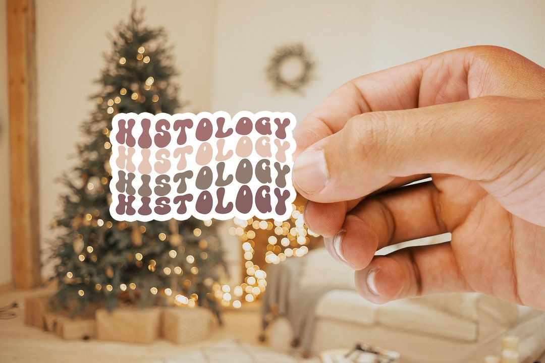 Histology Histologist Graduation Sticker, Gifts, Kiss Cut, for Laptop ...