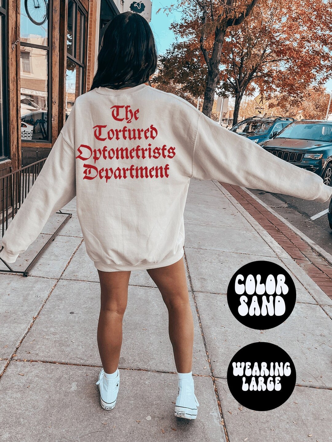 Optometrist Optometry Grad Graduation BACK PRINT Sweatshirt, Gifts ...