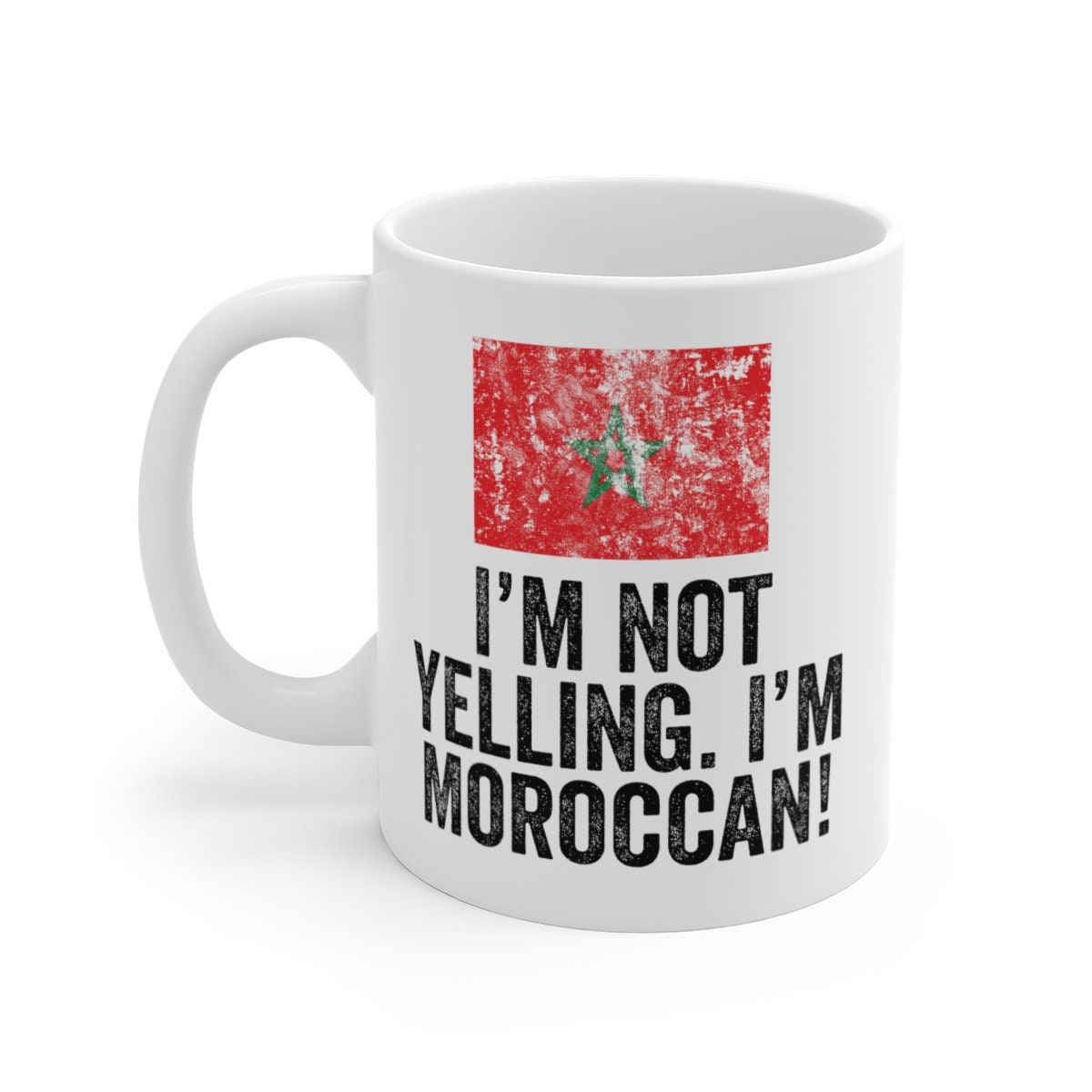 Moroccan Mug Moroccan Flag Moroccan Gift Morocco Gift - Etsy