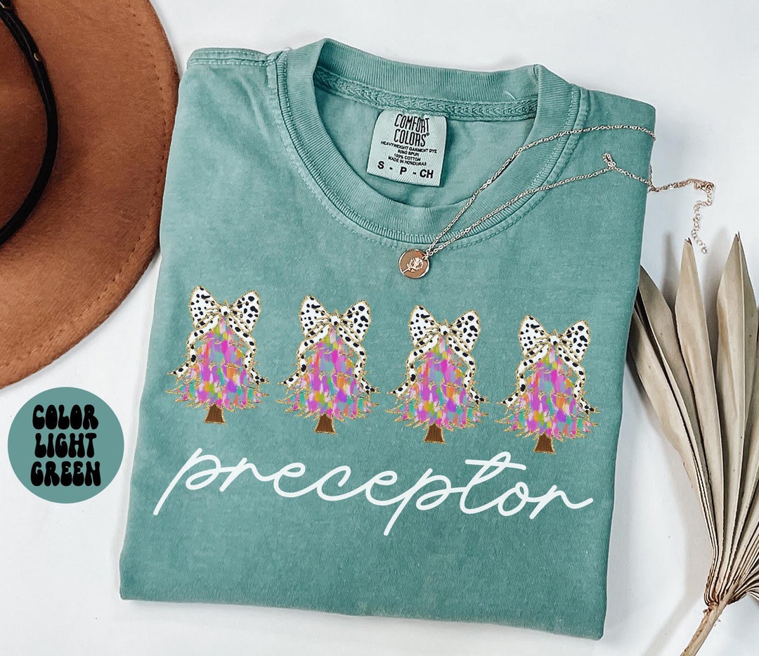 Preceptor Christmas Shirt, Preceptor Christmas Gifts, Christmas Tree ...
