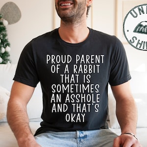 Rabbit Gifts, Rabbit Shirt, Rabbit Tshirt, Rabbit Birthday Gifts for ...