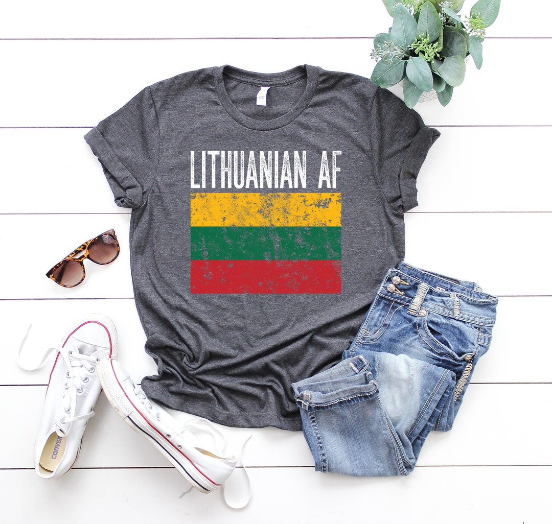 Lithuania Shirt, Lithuanian Shirt, Lithuanian Gifts, Lithuania Flag - Etsy