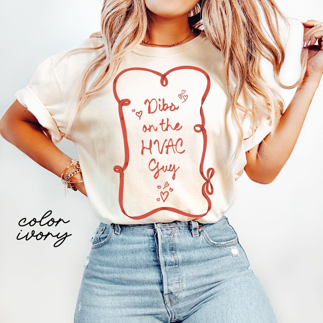 HVAC Guy Tech Wife Girlfriend Shirts, Anniversary Shirts, Wedding ...