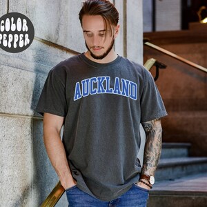 Auckland New Zealand Shirt, Gifts, COMFORT COLORS, Tshirt, Crew Neck ...