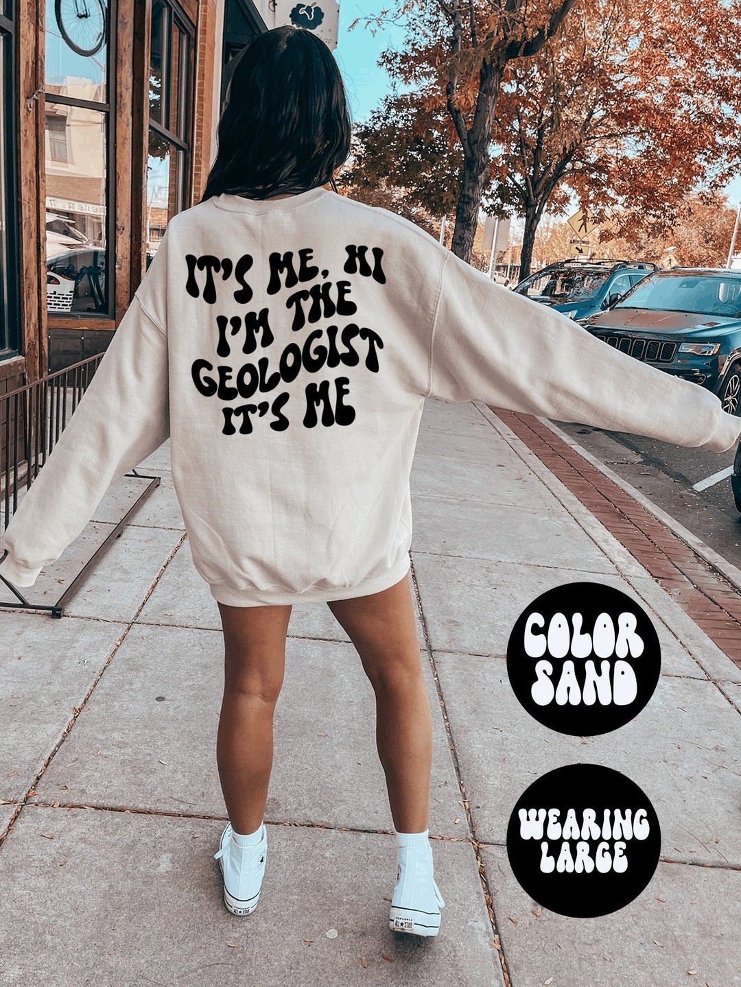 Geology Geologist Graduation BACK PRINT Sweatshirt, Gifts, Funny ...