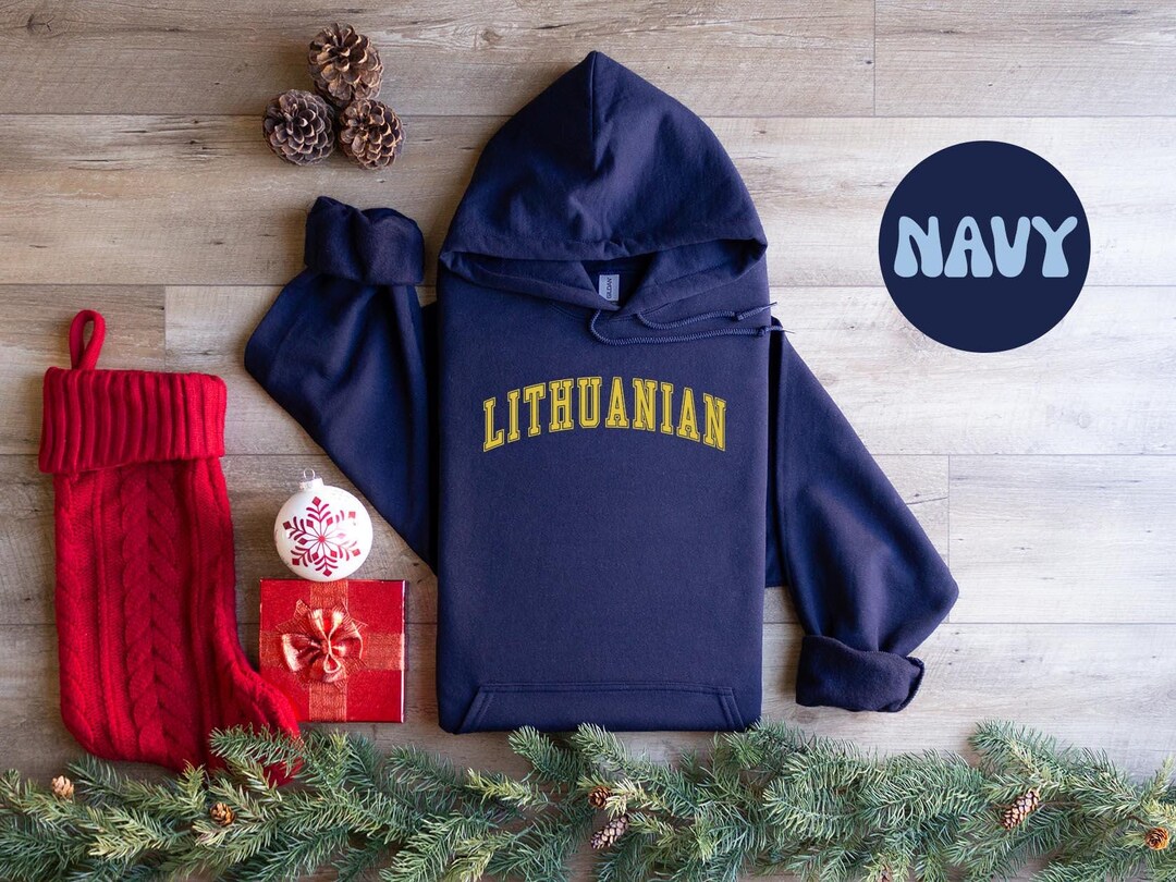 Lithuanian Lithuania Hoodie, Gifts, Hooded Sweatshirt, Jumper, Long ...
