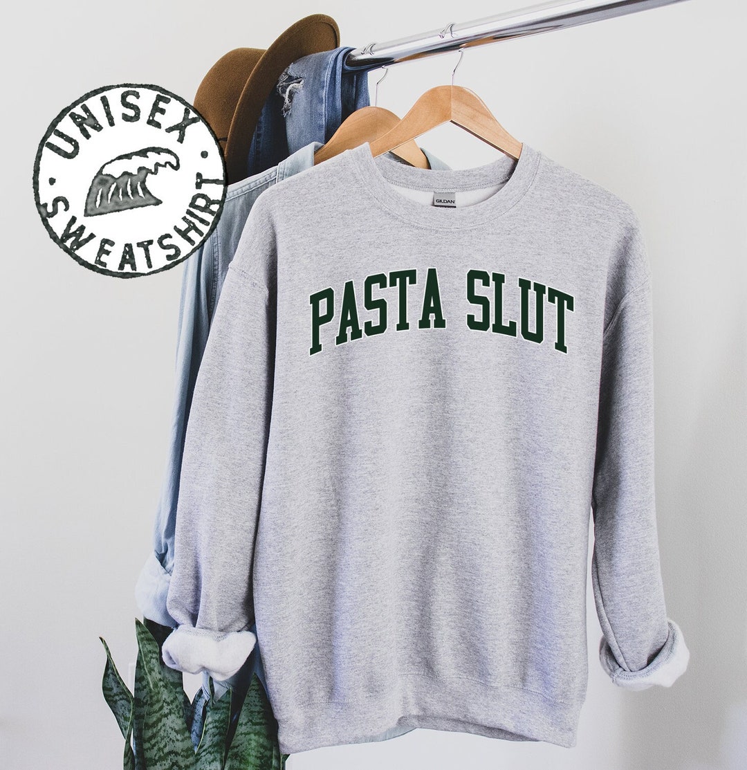 Pasta Sweatshirt, Gifts, Crewneck, Funny Sweater Shirt, Jumper, Men ...