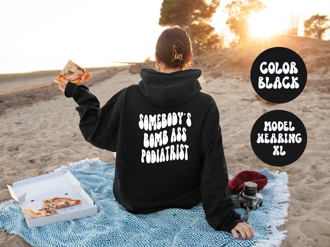 Podiatrist Podiatry Graduation BACK PRINT Hoodie, Gifts, Funny Jumper ...