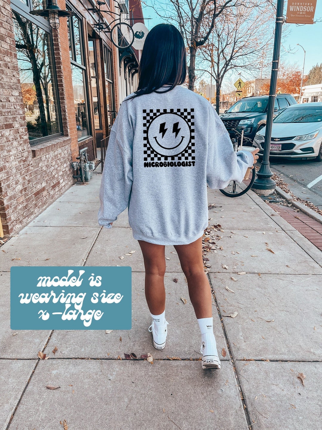 Microbiology Microbiologist Graduation BACK PRINT Sweatshirt, Gifts ...