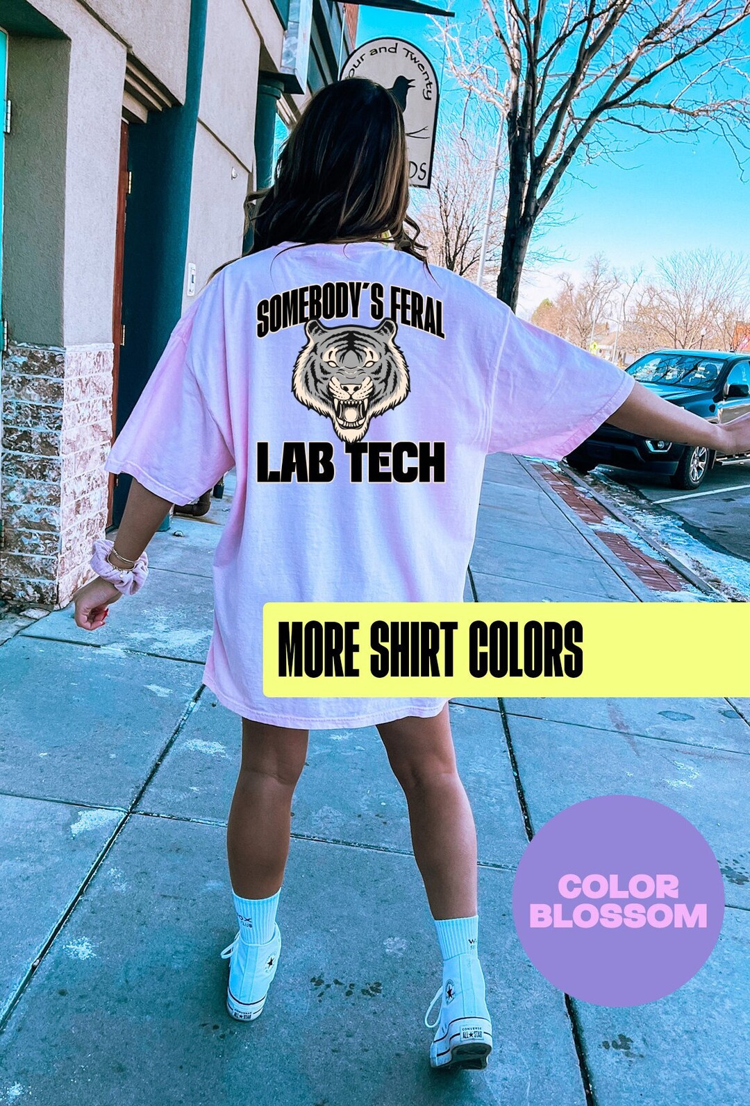 Lab Tech Laboratory Graduation BACK Print Shirt, Gifts, COMFORT COLORS ...