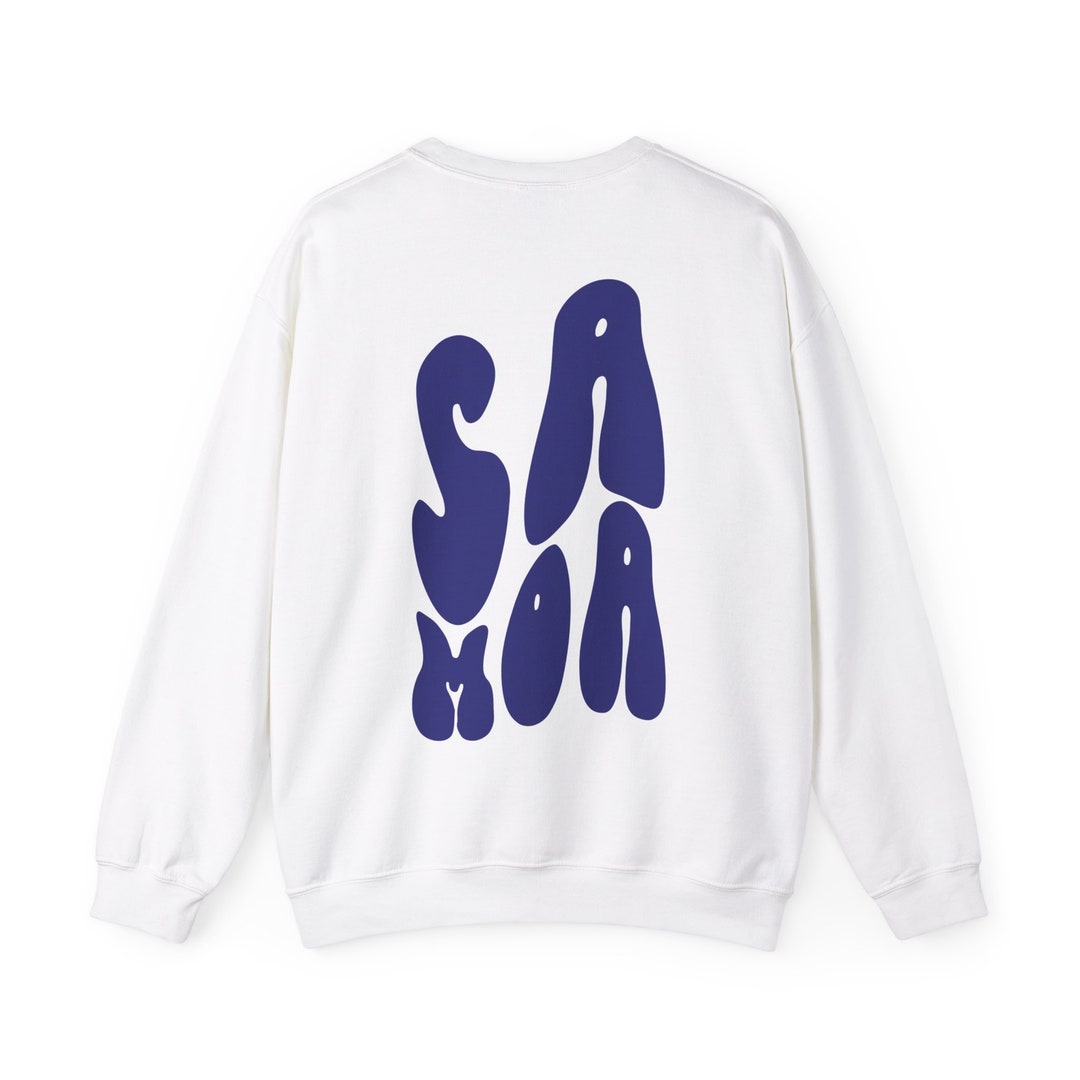 Samoa BACK PRINT Sweatshirt, Gifts, Crewneck, Funny Sweater Shirt ...