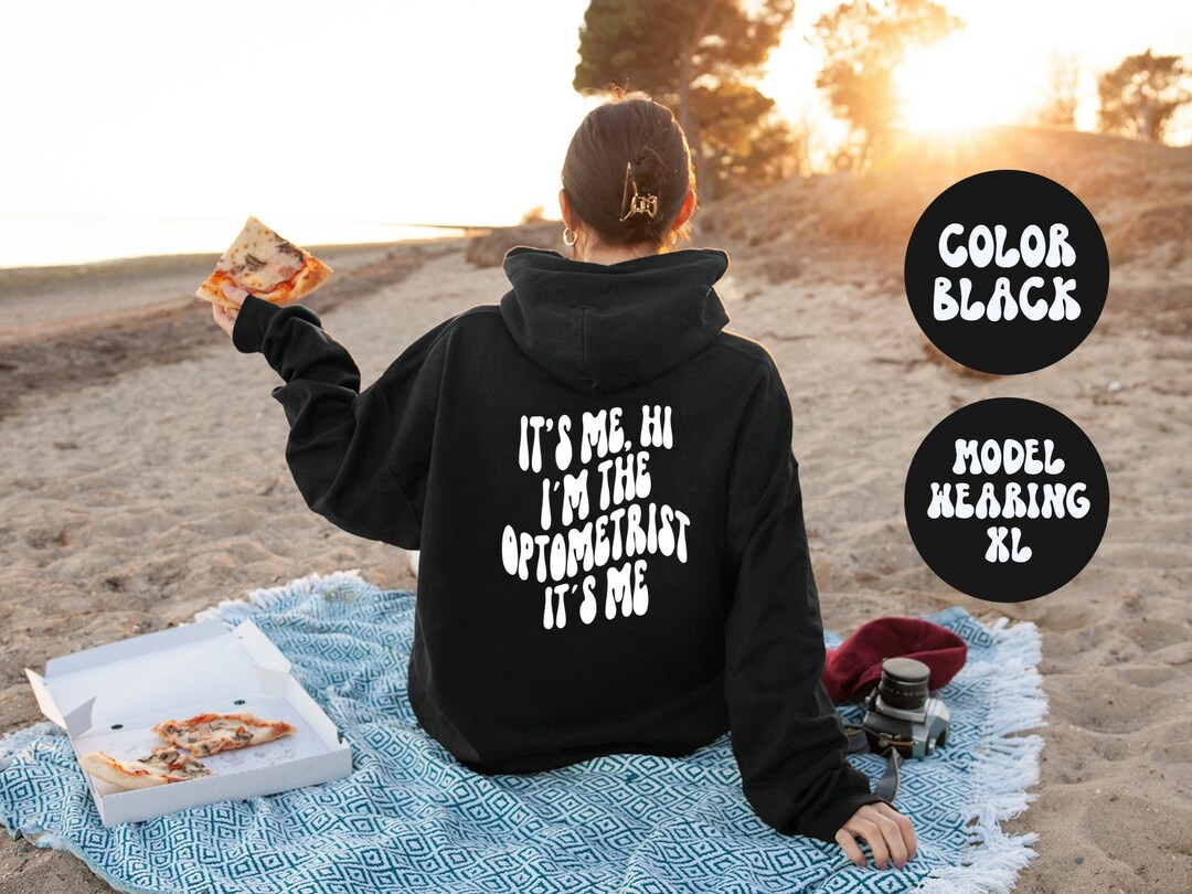 Optometrist Optometry Grad Graduation Eye Doctor BACK PRINT Hoodie ...