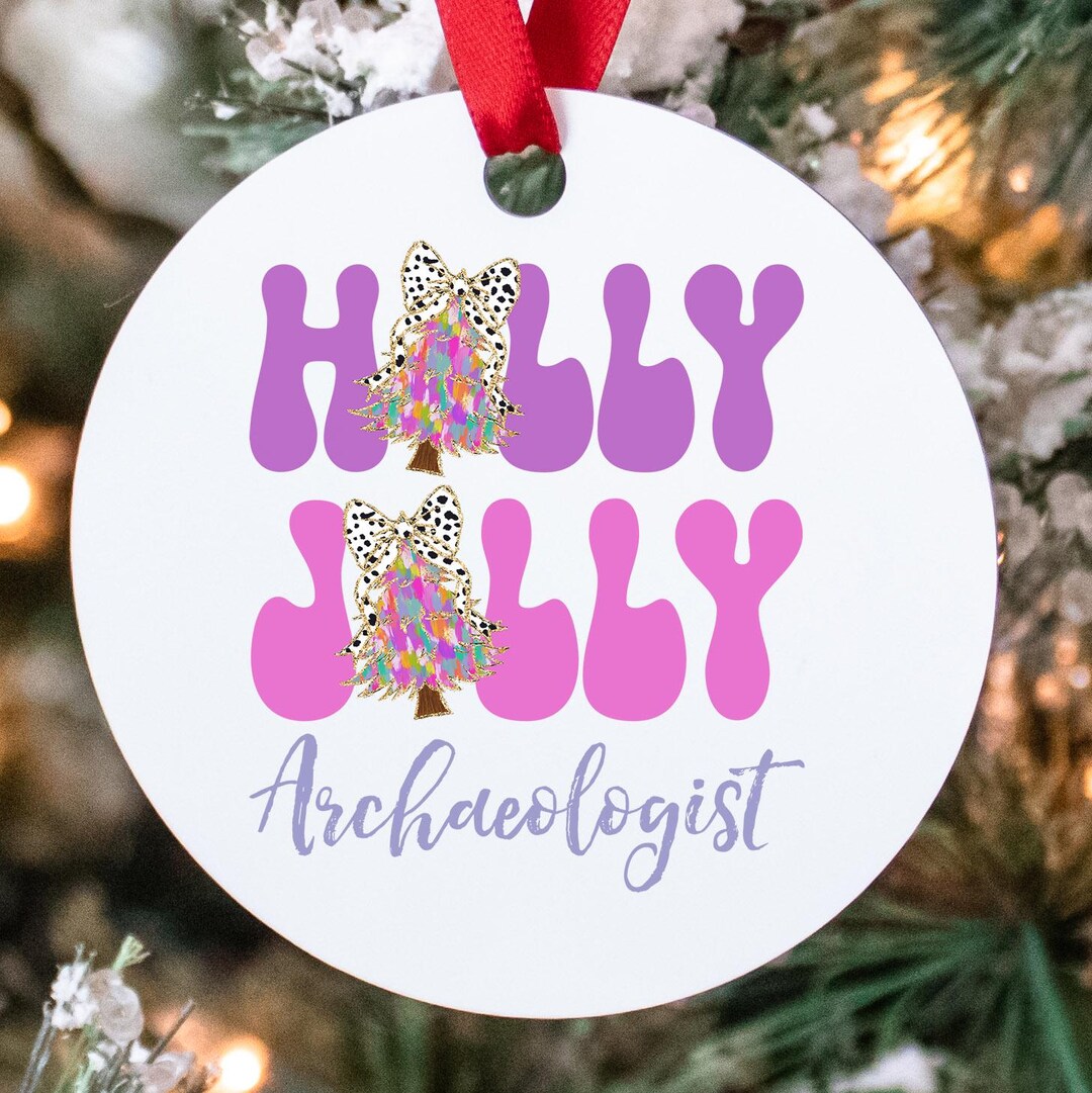 Archaeologist Archaeology Ornament, Christmas Gifts, Xmas, Graduation ...