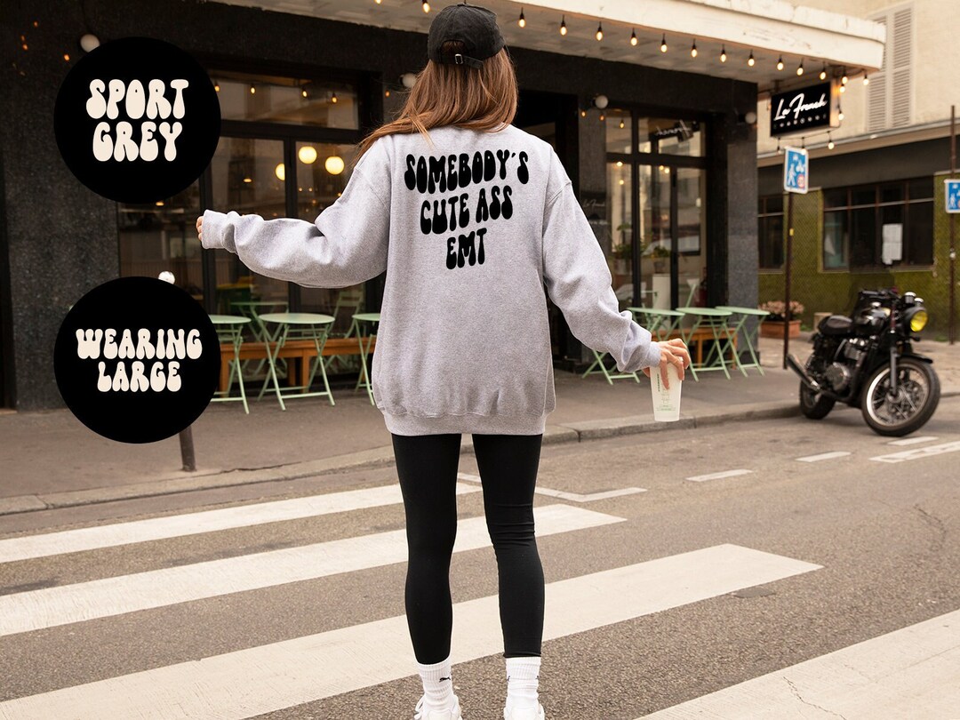 Paramedics Graduation BACK PRINT Sweatshirt, Gifts, Funny Sweater Shirt ...