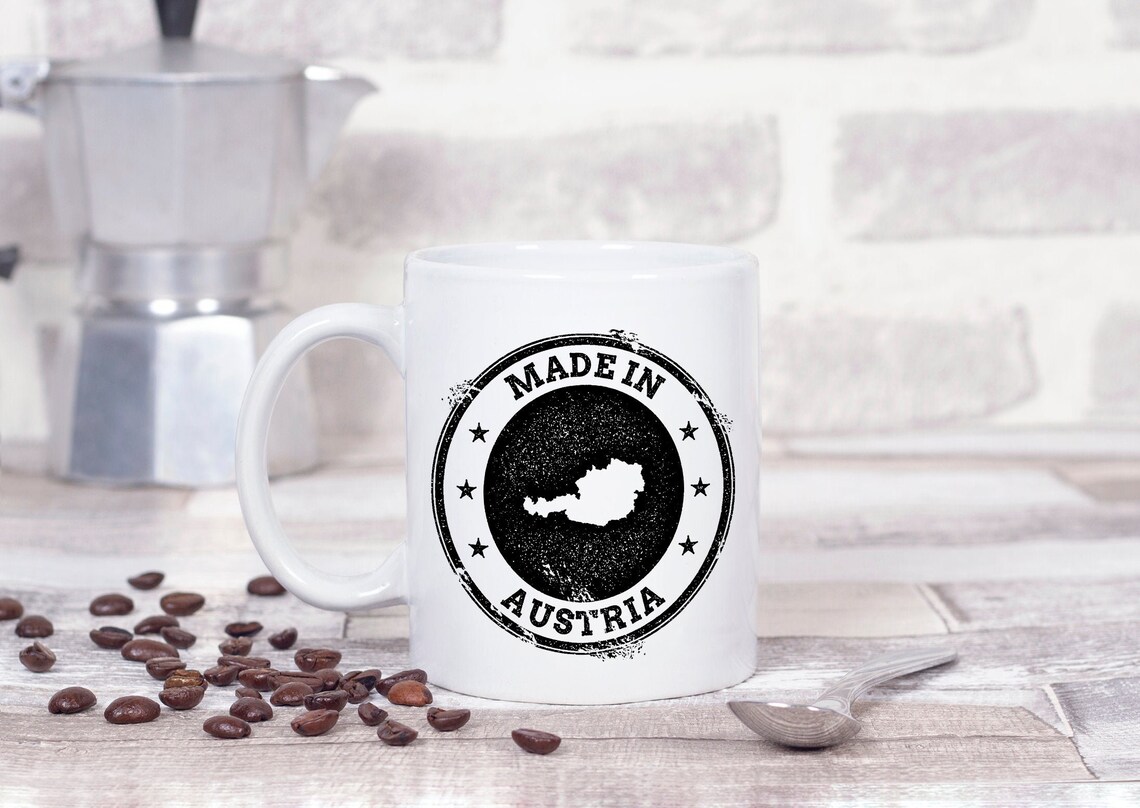 Austria Gifts Austrian Coffee Mug Austria Cup Funny - Etsy