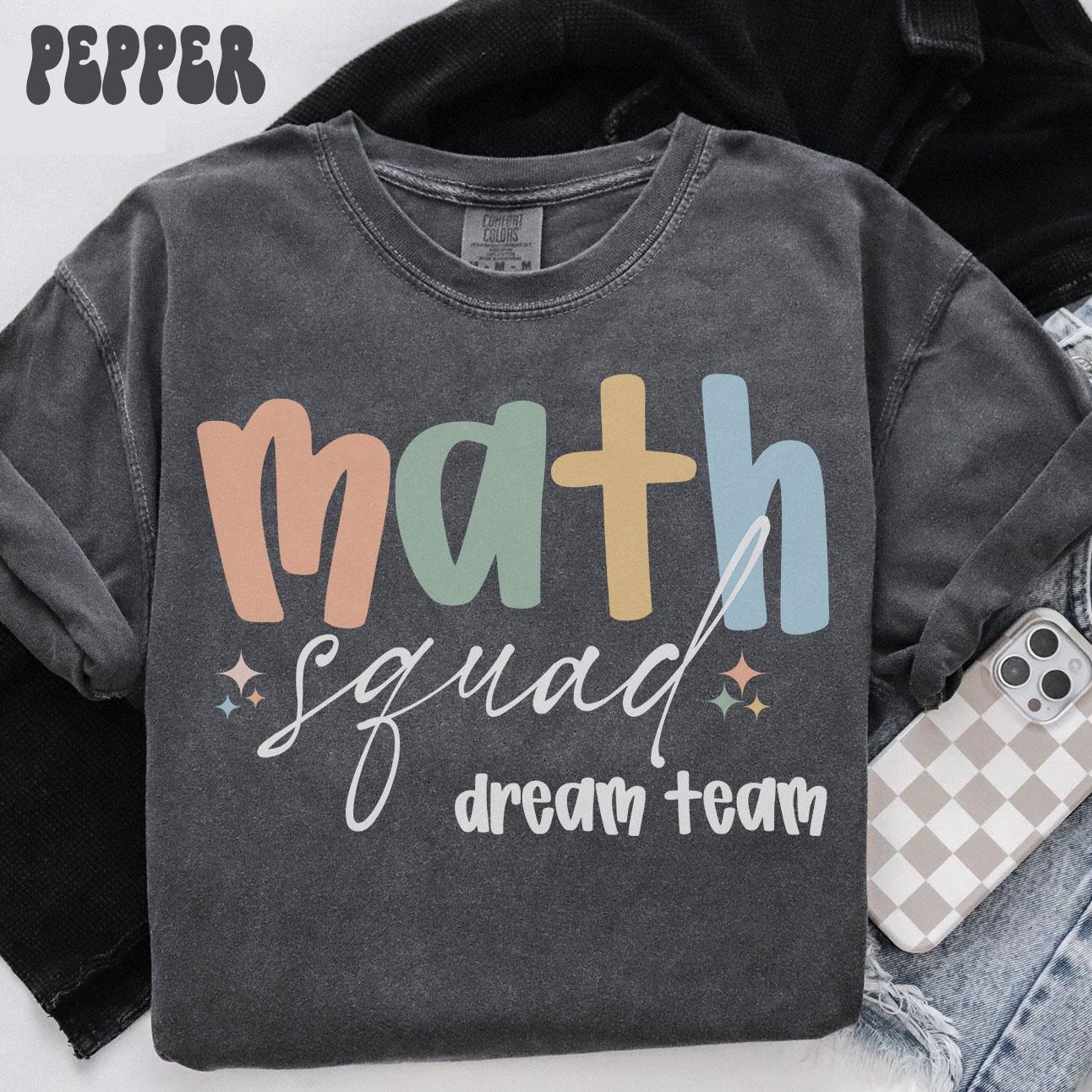 Comfort Colors Math Shirt, Teacher Tee, Mathematics T-shirt, Back to ...