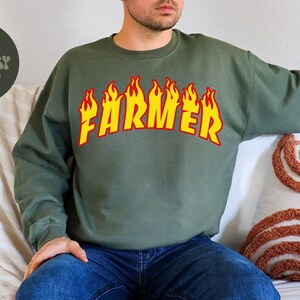 Farmer Farming Cow Dairy Beef Crops Chicken Poultry Sweatshirt, Gifts ...