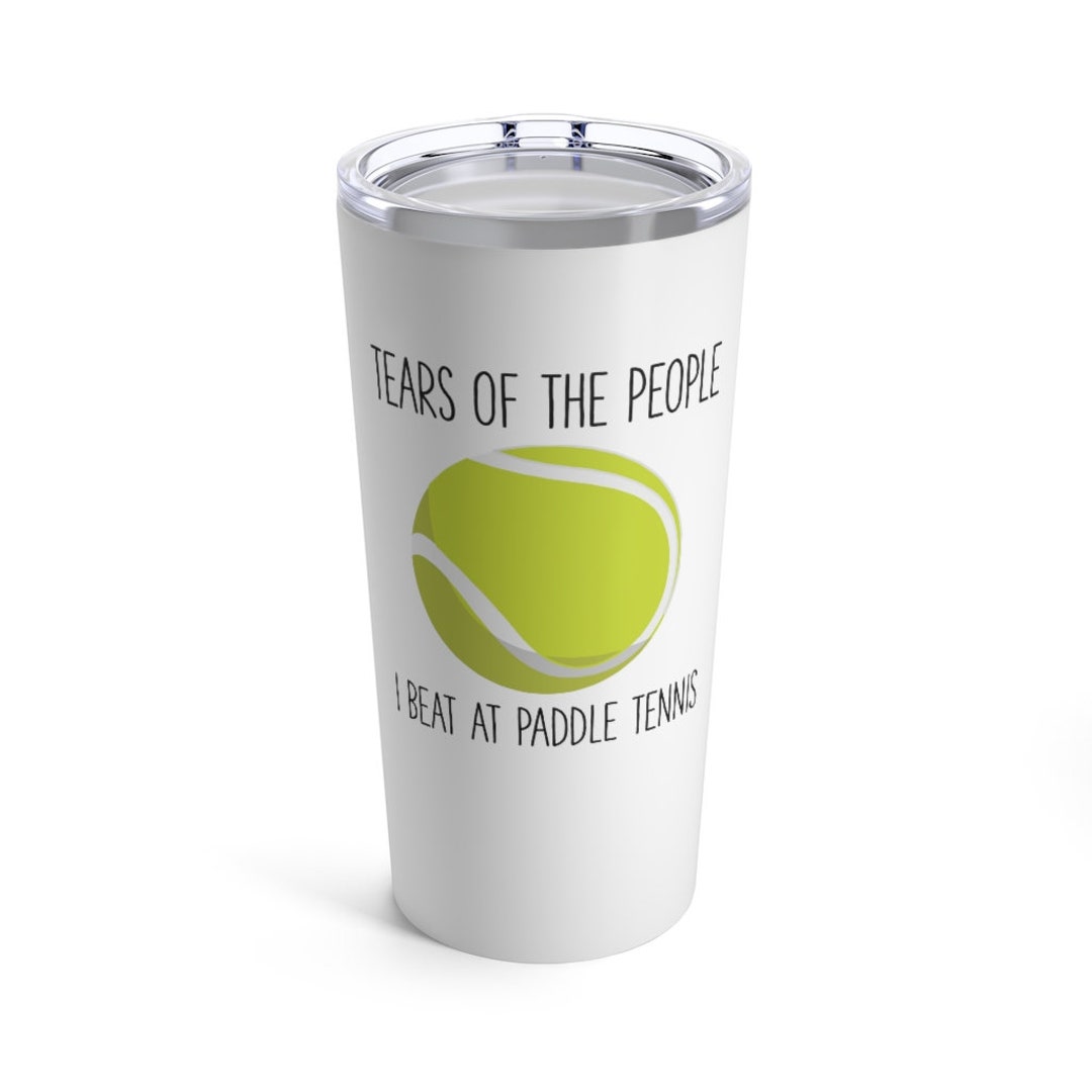 Paddle Tennis Gifts, Tumbler, Travel Coffee Mug, Cup, Birthday Gifts ...
