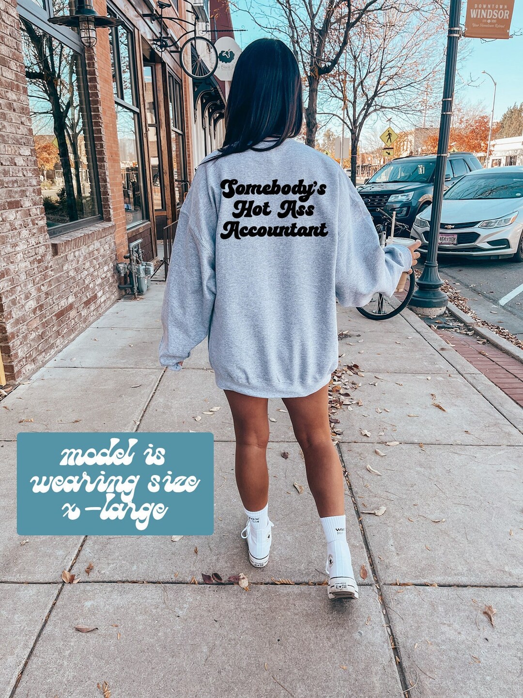 Accountant CPA Graduation BACK PRINT Sweatshirt, Gifts, Funny Sweater ...